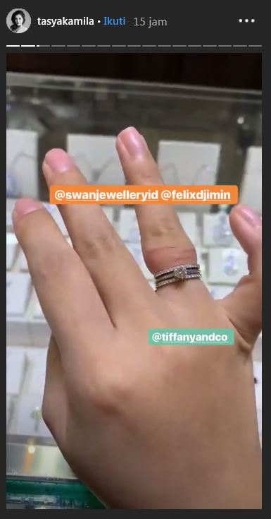 Hamil tujuh bulan, Tasya Kamila putuskan potong cincin kawin