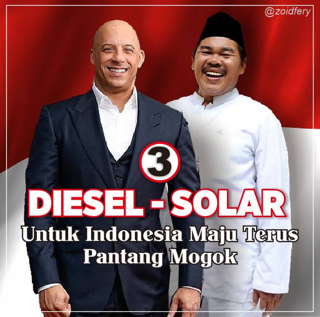8 Editan poster capres-cawapres Indonesia ini bikin cekikikan