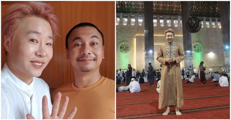 10 Potret Ujung Oppa, YouTuber Korea yang jadi mualaf