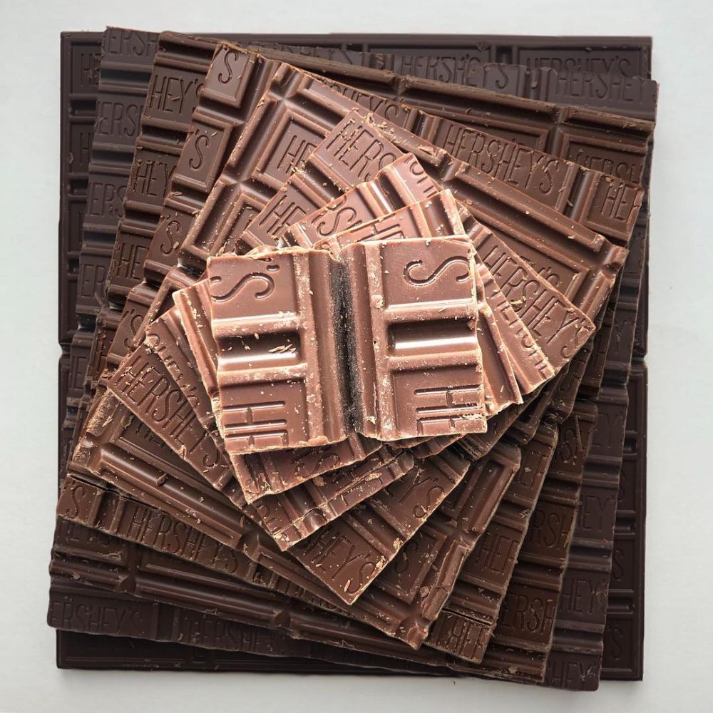 20 Karya seni geometri menyusun makanan ini presisi banget