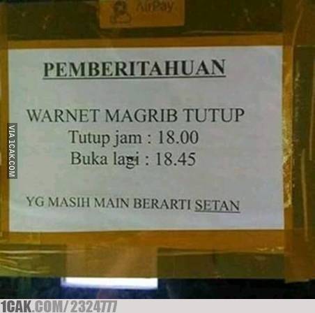 10 Pengumuman lucu di rental PlayStation ini mengundang senyum