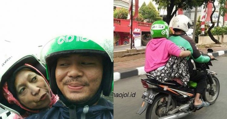 10 Kelakuan nyeleneh emak-emak naik ojek online bikin tepuk jidat