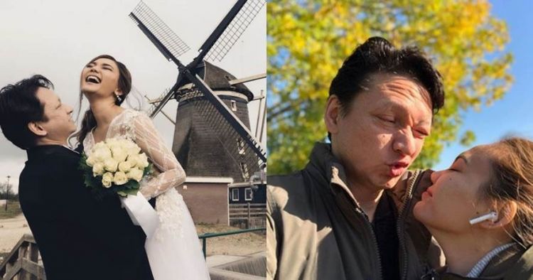 Masa-masa bulan madu, ini 6 momen mesra Rina Nose dan suami