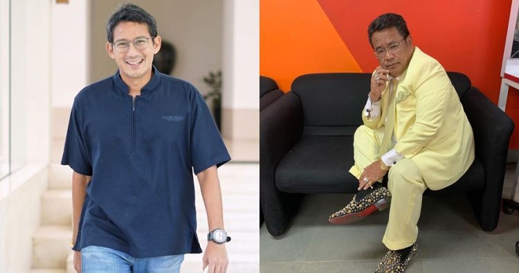 Foto bareng Hotman Paris, pose Sandiaga Uno curi perhatian