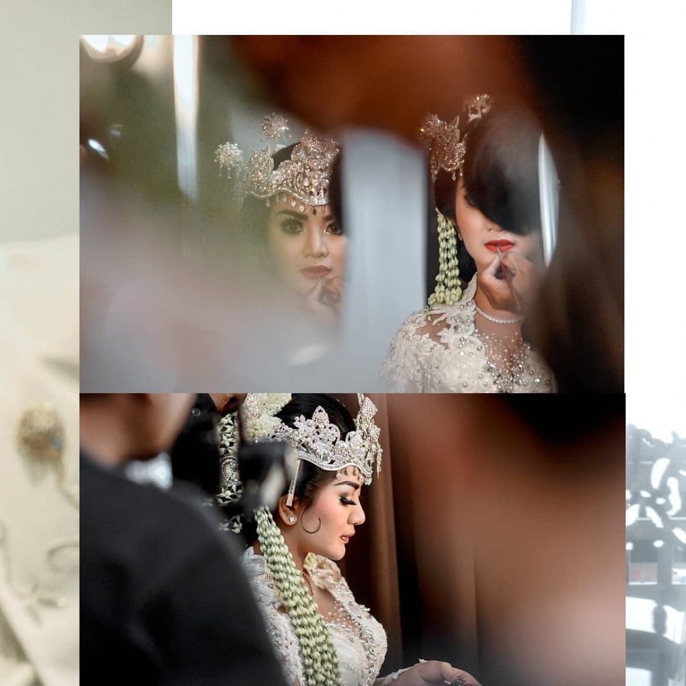 10 Momen pernikahan Gina Duo Racun, penampilannya curi perhatian