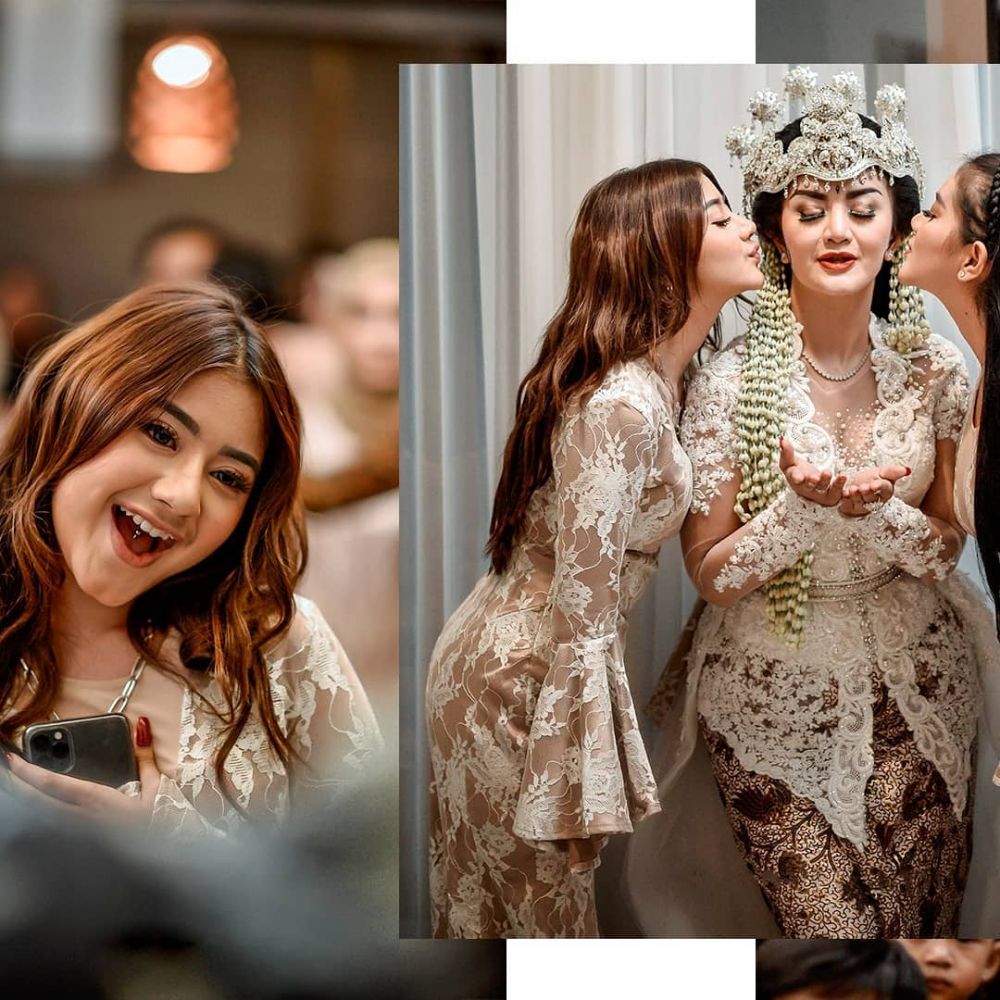 10 Momen pernikahan Gina Duo Racun, penampilannya curi perhatian
