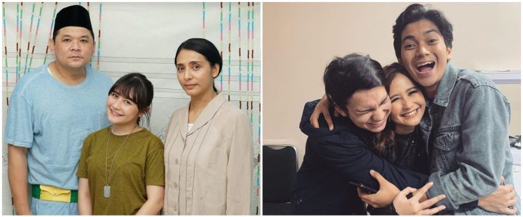 10 Potret kompak di balik layar pemain Get Merried Series