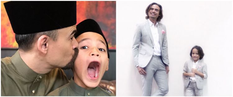 Momen Ashraf Sinclair dapat predikat 'ayah terbaik' dari Noah