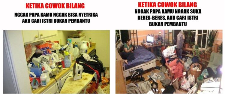 7 Meme lucu cari istri bukan pembantu ini bikin ketawa kesel