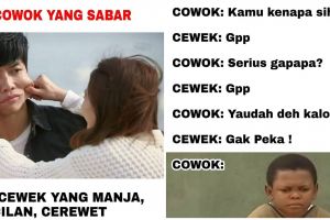 10 Meme lucu 'semua cowok itu sama aja' ini bikin cewek jengkel
