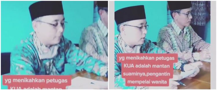 Petugas Kua Ini Nikahkan Mantan Istri Dengan Teman Sendiri