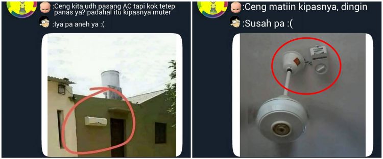 10 Meme lucu salah pasang barang ini bikin geleng kepala