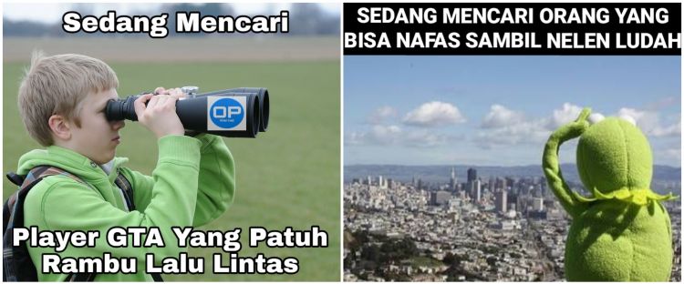 10 Meme lucu 'mencari sesuatu' ini susahnya bikin senyum tipis