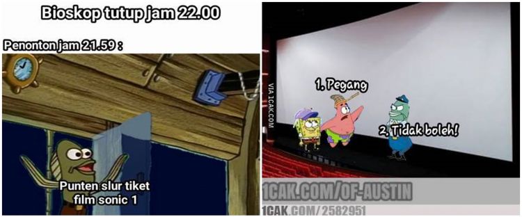 10 Meme lika-liku kerja di bioskop ini bikin senyum kecut