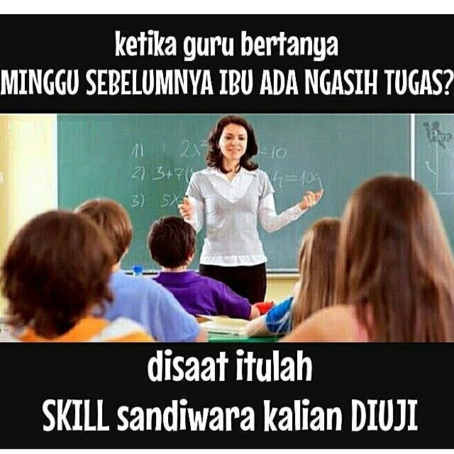 10 Meme lucu tipe orang ngerjain tugas ini bikin senyum nostalgia