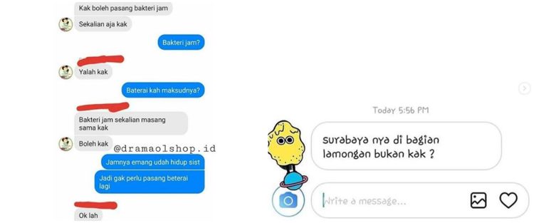 10 Chat lucu pertanyaan customer olshop, bikin penjual garuk kepala