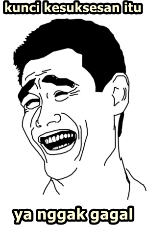 8 Meme lucu 'kunci kesuksesan' ini bikin auto tepuk jidat