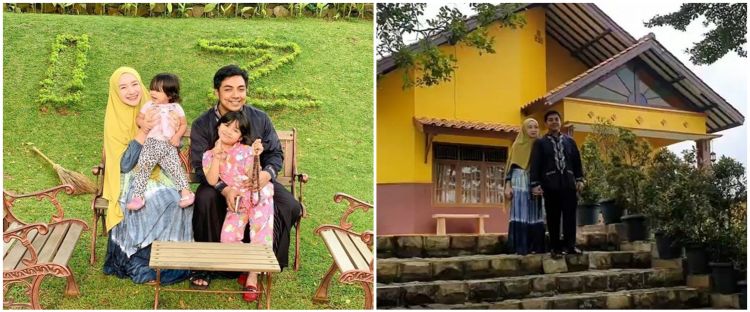 10 Potret rumah Ustaz Riza Muhammad & Indri Giana, luas dan asri