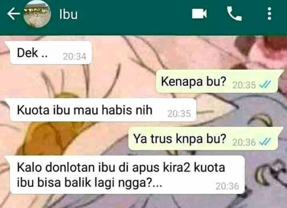10 Chat lucu salah mengartikan ini bikin pengen ketawa