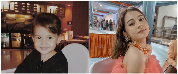 10 Potret transformasi Sandrinna Michelle, kecilnya imut abis