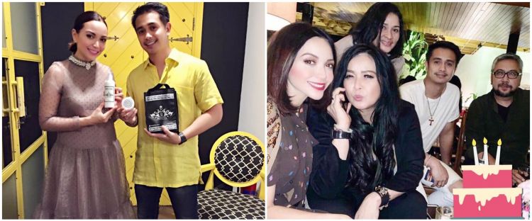 8 Potret kedekatan Ajun Perwira dan Ravelra Supit sang adik ipar