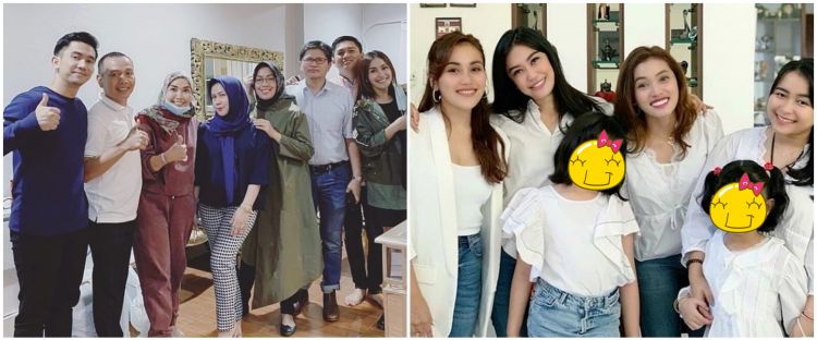 8 Momen kedekatan Ayu Ting Ting & keluarga Adit Jayusman, kompak abis