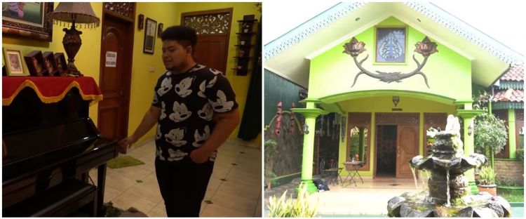 10 Potret rumah Adam Ghifari anak Rhoma Irama, luas dan asri