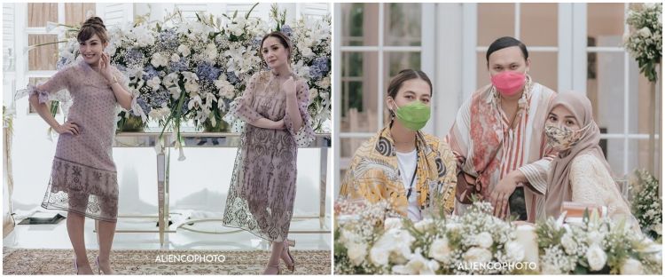 Gaya 7 seleb hadiri acara 7 bulanan Zaskia Sungkar, ada 'Arya Saloka'