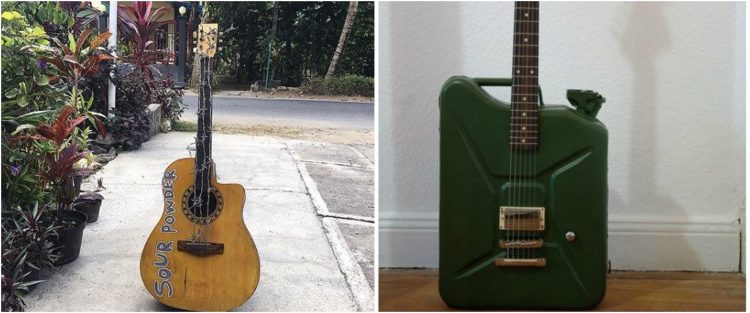 10 Kreasi gitar unik ala warganet ini bikin nyengir kuda
