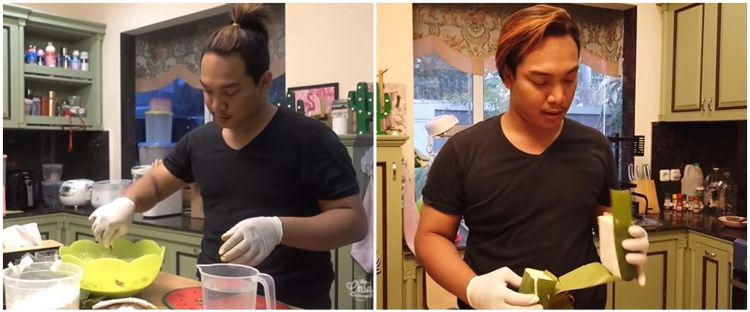 8 Potret Dava MasterChef jadi koki pribadi di rumah Ruben Onsu