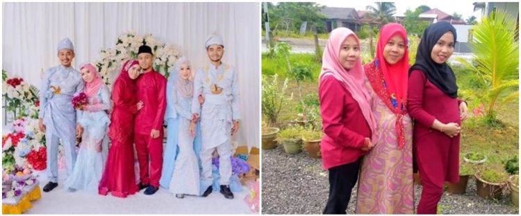 Viral Kisah Kakak Beradik Kompak Dari Nikah Sampai Punya Anak Bareng