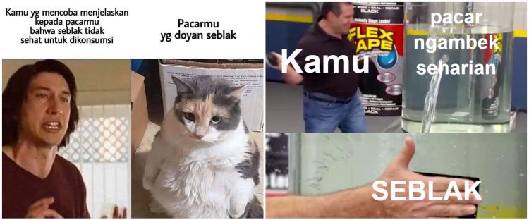 10 Meme lucu pacar minta seblak, relate banget sama anak zaman now