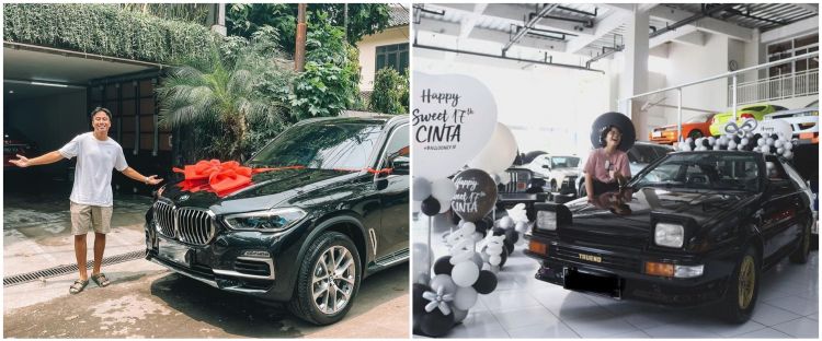 10 Seleb ini dapat hadiah mobil saat ultah, ada yang ditaksir Rp 4 M
