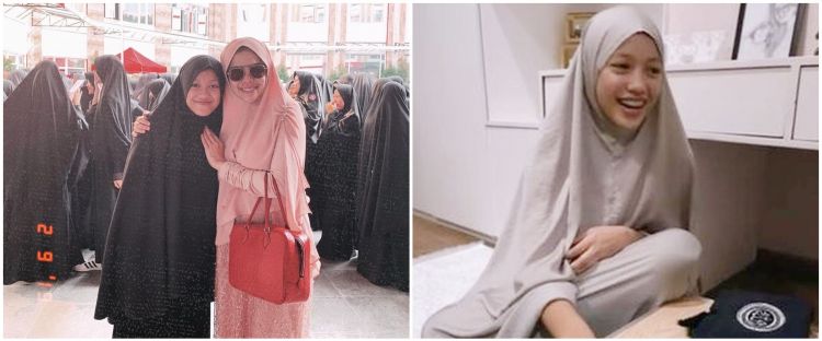 8 Pesona Laura putri sulung Nikita Mirzani saat berhijab, tuai pujian