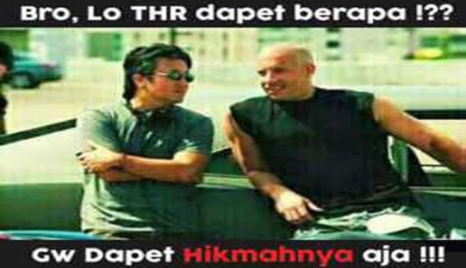 20 Meme sedih nggak dapat THR ini lucunya bikin nyesek