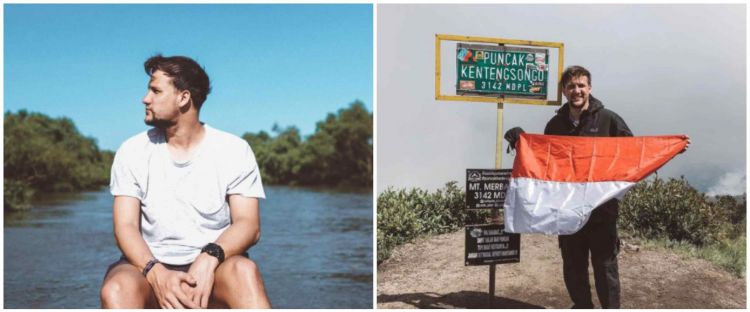 12 Gaya Stuart Collin keliling Indonesia, keren dan cool abis