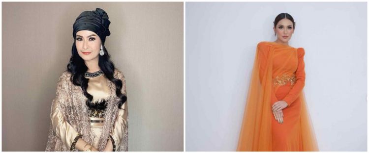 10 Gaya busana pedangdut rayakan Lebaran, Ayu Ting Ting curi perhatian