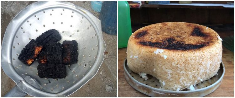 20 Potret lucu makanan gosong ini bikin yang lihat gigit jari