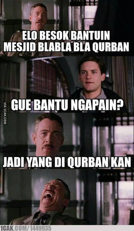 20 Meme lucu hewan kurban pas Idul Adha ini bikin baper