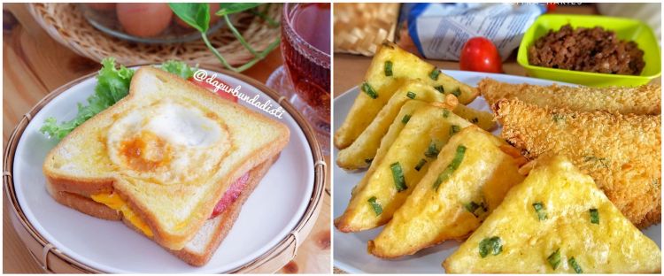 13 Resep olahan roti tawar gurih, lembut dan bikin nagih