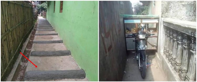 13 Momen lucu di gang sempit ini bikin auto ngelus dada