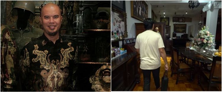 7 Penampakan kamar Ahmad Dhani, unik dilengkapi pintu tersembunyi