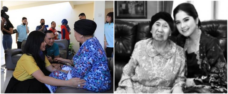 Tinggal kenangan, ini 13 foto Annisa Pohan bareng Ibu Ageng mertua SBY