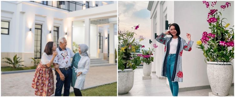 Rossa beri kado rumah Rp 20 miliar untuk orang tua, ini 7 potretnya