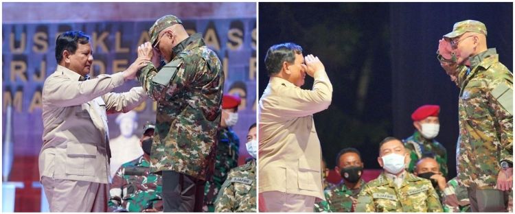 Momen Prabowo tunjuk Deddy Corbuzier jadi Duta Komcad TNI