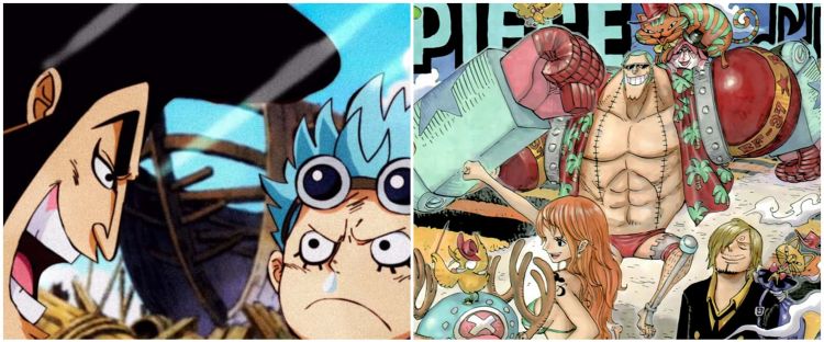 9 Rahasia manusia robot Franky One Piece, punya kode aneh di tubuhnya