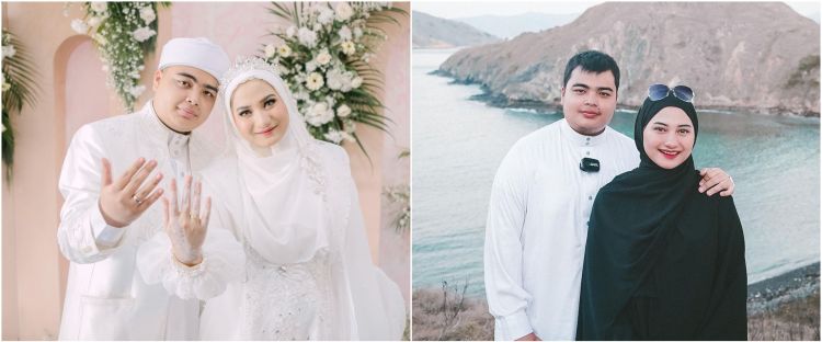 9 Potret kenangan manis Ameer Azzikra dan sang istri Nadzira Shafa