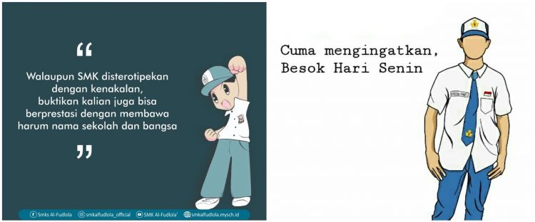 95 Motto hidup anak SMK, lucu dan antimainstream
