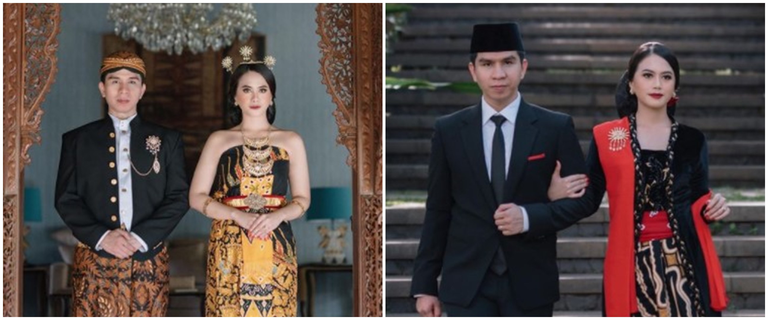 9 Momen pernikahan Ifan Govinda usung adat Jawa, maharnya Rp12.12