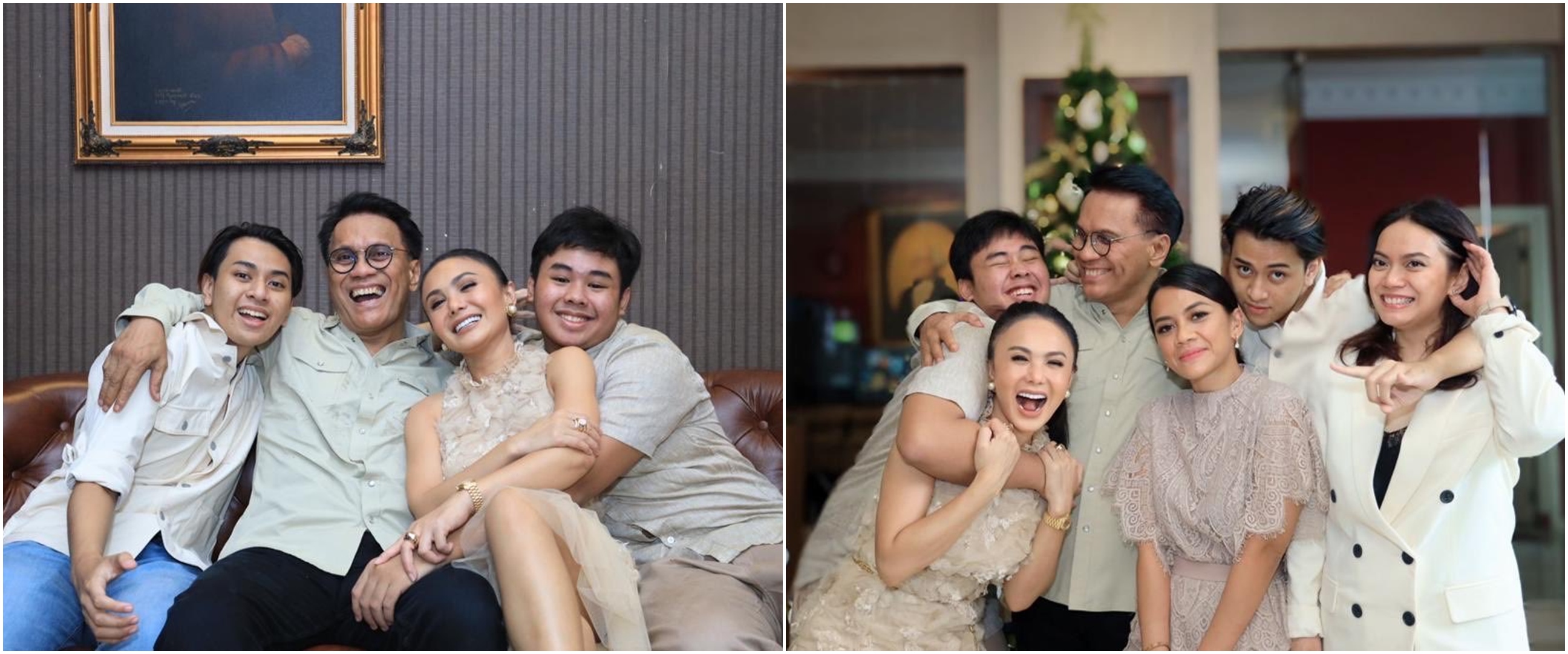 9 Momen Yuni Shara rayakan Natal bareng mantan suami, bikin kagum